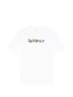 Off-White Floral Logo T-shirt - White