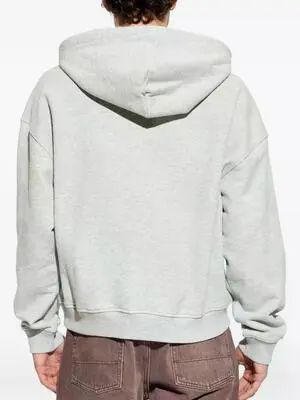 VIVIENNE WESTWOOD Logo-detail Hoodie - Grey