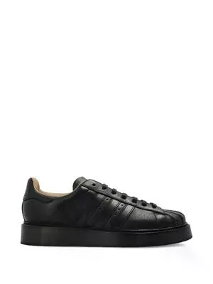Adidas Superstar Leather Sneakers - Black
