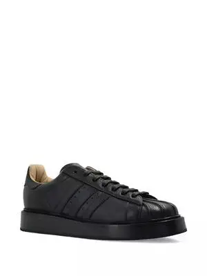 Adidas Superstar Leather Sneakers - Black