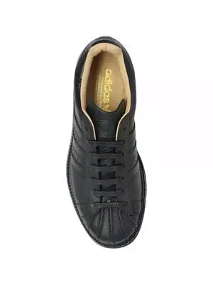 Adidas Superstar Leather Sneakers - Black