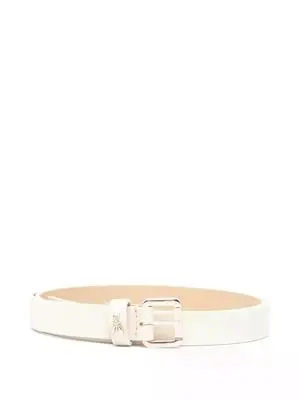 Patrizia Pepe Grained Fly Belt - White