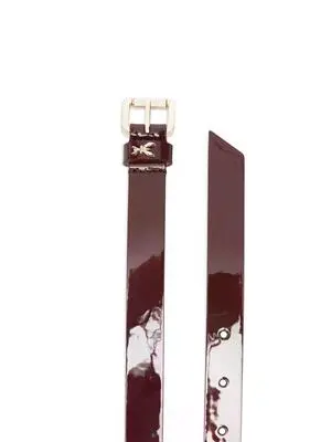 Patrizia Pepe Glossy Low-waisted Belt