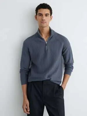 Reiss Off The Shoulder Knitwear For Men