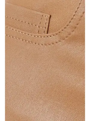 JOSEPH Teddy Leather Tapered Trousers