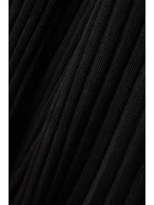 Galvan Atalanta Ribbed-knit Jumpsuit