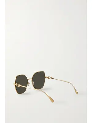 Fendi Hexagon-frame Sunglasses