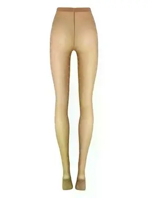 Wolford Daisy Floral Tights - Neutrals