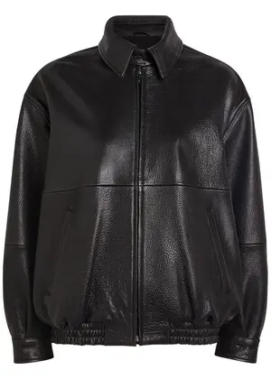 Nour Hammour Doran Leather Jacket