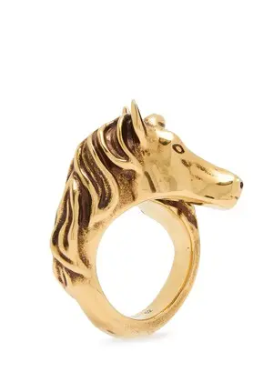 Chloé Chain Horse Ring