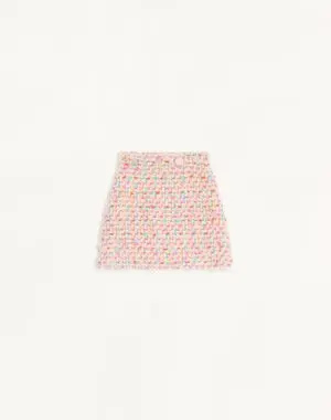 Valentino Garavani Candy Tweed Short Skirt - Multicolour