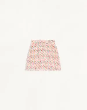 Valentino Garavani Candy Tweed Short Skirt - Multicolour