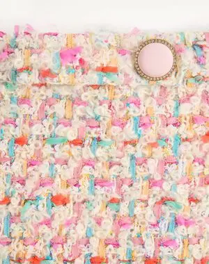 Valentino Garavani Candy Tweed Short Skirt - Multicolour