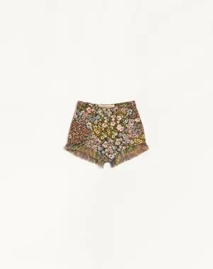 Valentino Garavani Slim Fit Shorts For Women
