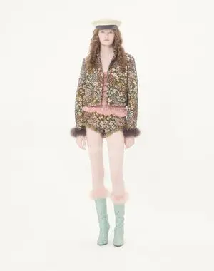 Valentino Garavani Gobelin Shorts - Black/multicolour
