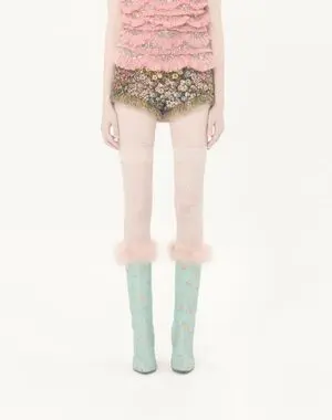 Valentino Garavani Gobelin Shorts - Black/multicolour