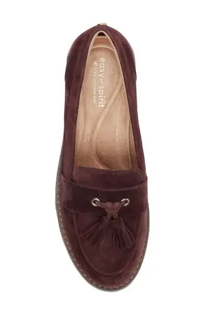 Easy Spirit Vienne Loafer - Dark Red