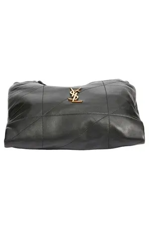 Saint Laurent Jamie 4.3 Patchwork Leather Shoulder Bag - Nero