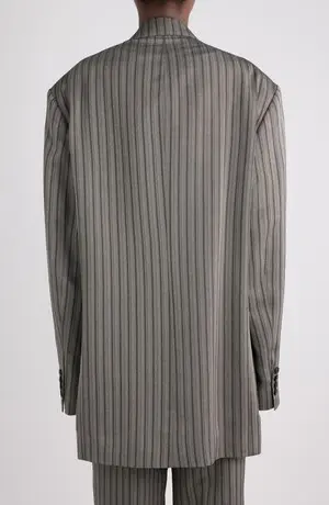 Dries Van Noten Bliss Stripe Double-breasted Blazer