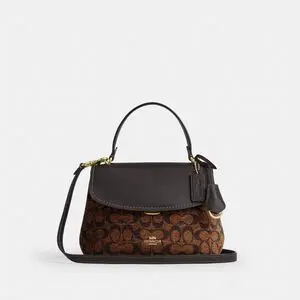 COACH Signature Chenille Shoulder Bags