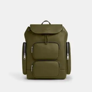 COACH OUTLET Coach® Finn Backpack - Silver/olive