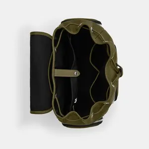COACH OUTLET Coach® Finn Backpack - Silver/olive
