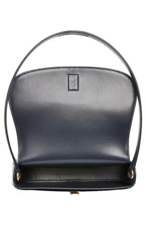 Saint Laurent Mini Voltaire Leather Shoulder Bag - Deep Blue