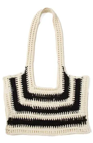 L*Space Caylin Crochet Tote