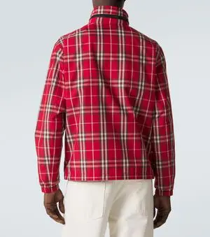 Burberry Check Technical Blouson Jacket