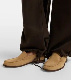 TOD'S Suede Loafers