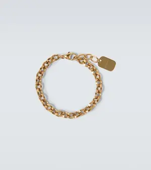 Saint Laurent Logo Chain Bracelet - Gold