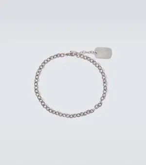 Saint Laurent Logo Chain Bracelet - Silver