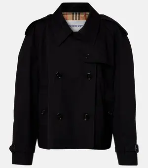 Burberry Double Breasted Jackets For Women