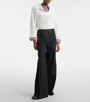 Brunello Cucinelli Wide-leg Jeans