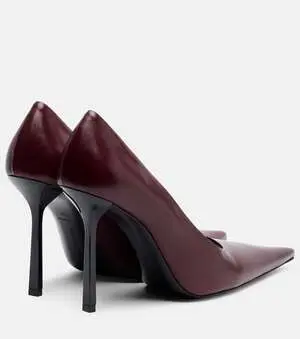 Victoria Beckham Leather Pointed Toe Pumps
