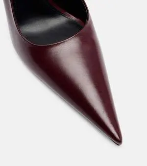 Victoria Beckham Leather Pointed Toe Pumps