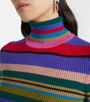 Acne Studios Wool Turtleneck Sweater - Multicoloured