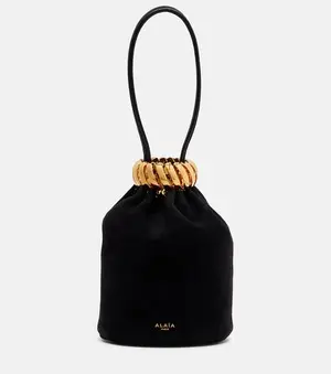 Alaïa Motion Mini Embellished Top-handle Bag