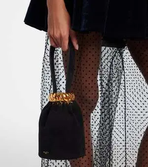 Alaïa Motion Mini Embellished Top-handle Bag