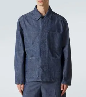JIL SANDER Cotton Chambray Overshirt
