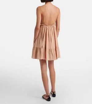 Chloé Silk Crêpe Minidress