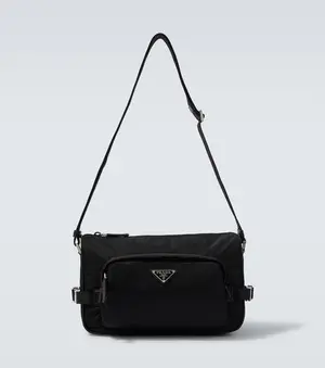 Prada Re-nylon Medium Shoulder Bag - Black