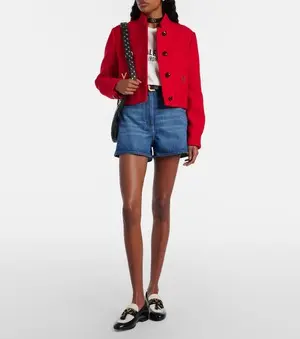 Valentino Garavani Denim Shorts