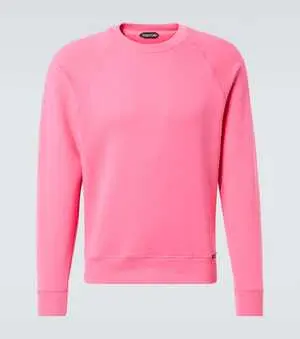 TOM FORD Cotton Jersey Sweatshirt - Pink