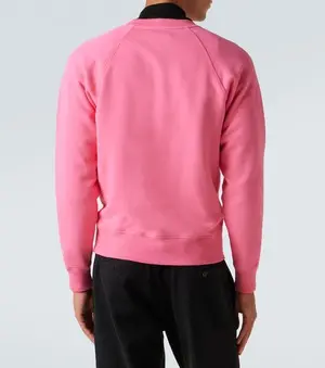 TOM FORD Cotton Jersey Sweatshirt - Pink