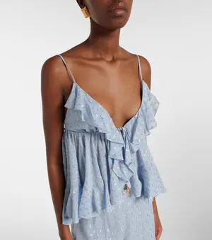 Zimmermann Daylight Ruffled Top
