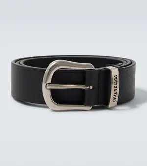 Balenciaga Logo Belts For Men