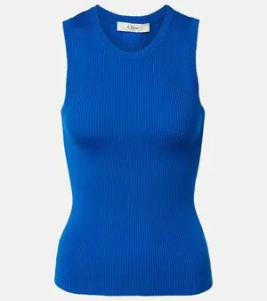 Women's Body-Hugging Ribbed Tops