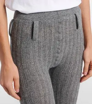 Prada Wool And Cashmere Capri Pants