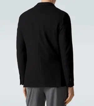 LARDINI Single-breasted Cotton Blazer